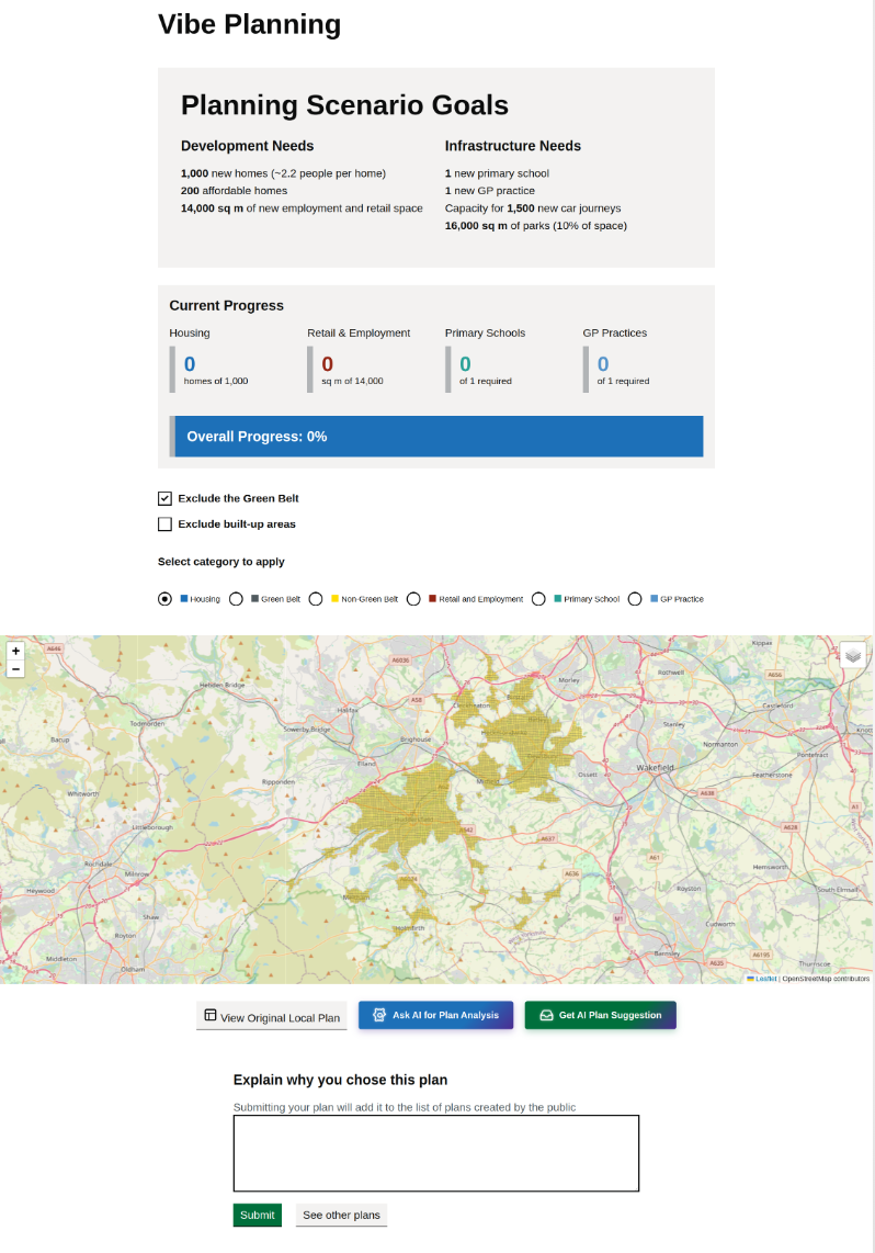 Vibe planning prototype